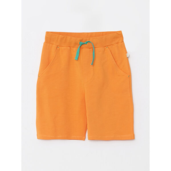 Organickid Beli Lastikli Basic Organik Pamuklu Erkek Çocuk Şort Organickid Beli Lastikli Basic Organik Pamuklu Erkek Çocuk Şort