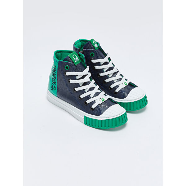 Bağcıklı Bilek Boy Erkek Çocuk Spor Ayakkabı