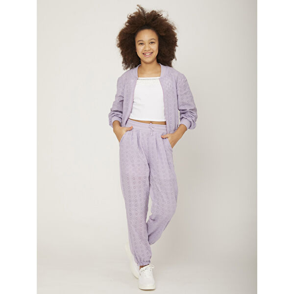 Little Star Uzun Kollu Fisto Detaylı Kız Çocuk Takım 2'li