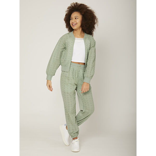 Little Star Uzun Kollu Fisto Detaylı Kız Çocuk Takım 2'li