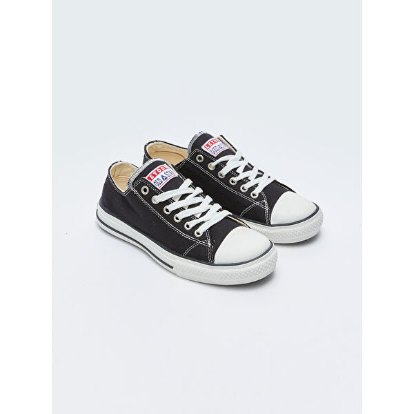 Baskılı Bağcıklı Kadın Spor Ayakkabı