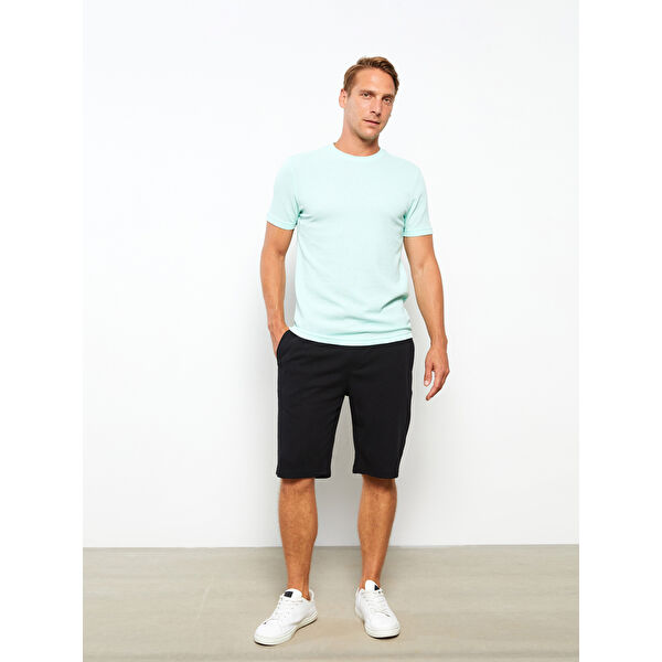 Standart Kalıp Beli Lastikli Erkek Şort