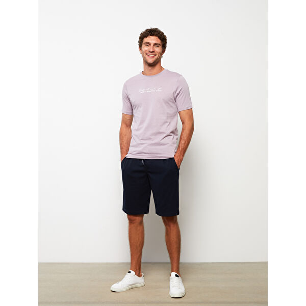 Standart Kalıp Beli Lastikli Erkek Şort