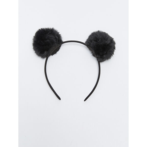 Çift Ponponlu Kız Çocuk Taç