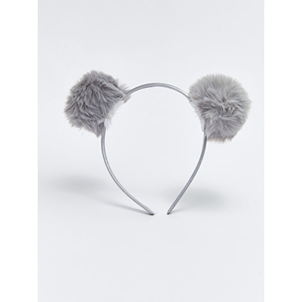 Çift Ponponlu Kız Çocuk Taç