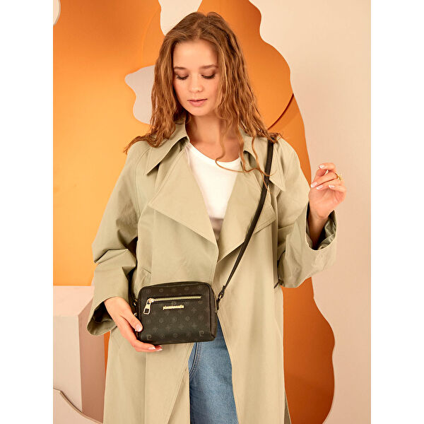 Pierre Cardin Desenli Kadın Çapraz Çanta