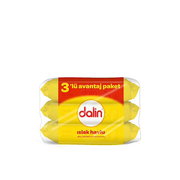 Dalin Islak Havlu Avantaj Paket 3x56'lı Dalin Islak Havlu Avantaj Paket 3x56'lı