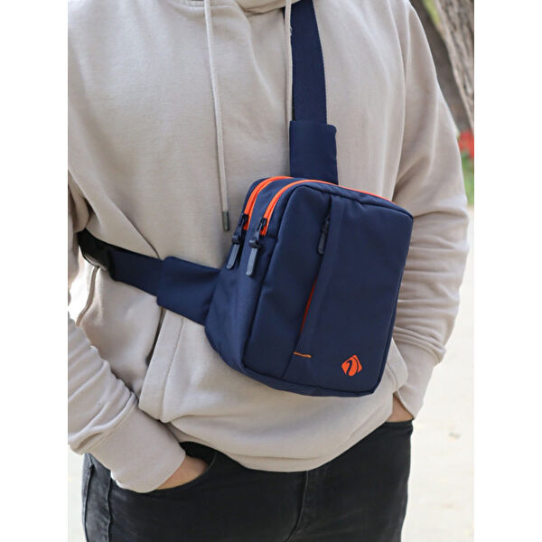 Delta Çok Cepli Kadın Göğüs Çantası