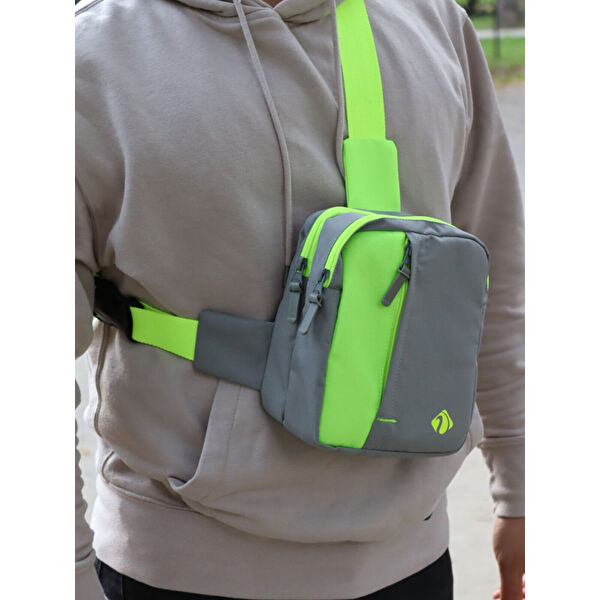 Delta Çok Cepli Kadın Göğüs Çantası