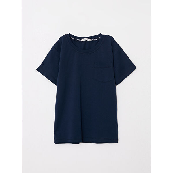 Breeze Bisiklet Yaka Basic Kısa Kollu Erkek Çocuk Tişört