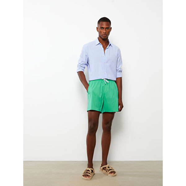 Kısa Boy Basic Erkek Deniz Şortu