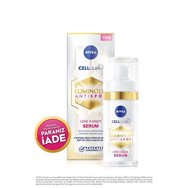 Luminous 630 Leke Karşıtı Serum 30 Ml Luminous 630 Leke Karşıtı Serum 30 Ml