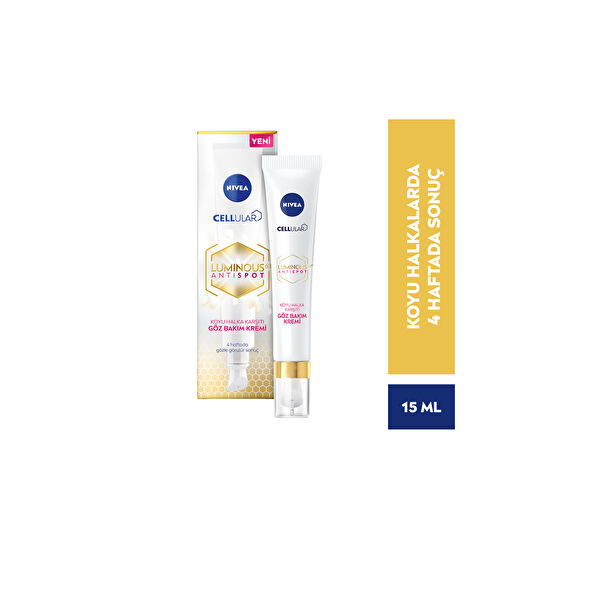 Nivea Luminous 630 Koyu Leke Karşıtı Göz Kremi 15 Ml Nivea Luminous 630 Koyu Leke Karşıtı Göz Kremi 15 Ml