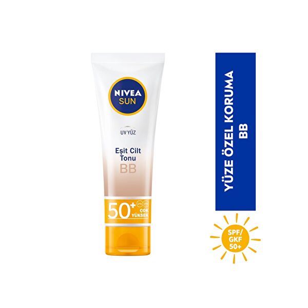 Nivea Nsun Yüz Koruma Bb Krem Gkf 50+ Nivea Nsun Yüz Koruma Bb Krem Gkf 50+