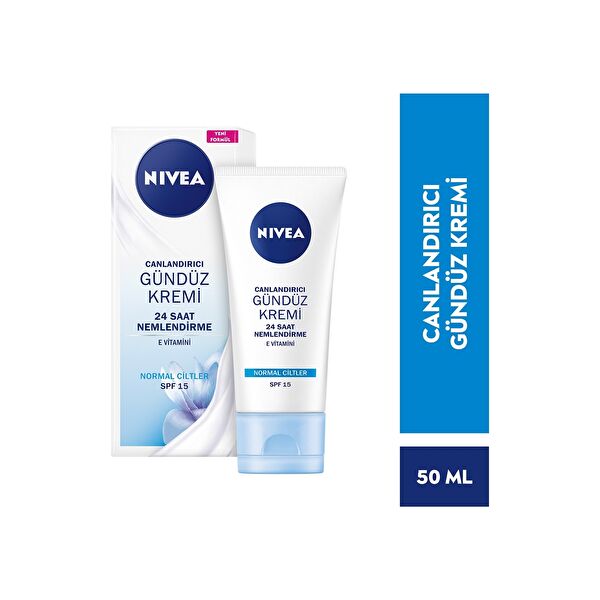 Nivea Essentials Canlandırıcı Normal Ciltler İçin SPF 15 Gündüz Kremi Nivea Essentials Canlandırıcı Normal Ciltler İçin SPF 15 Gündüz Kremi