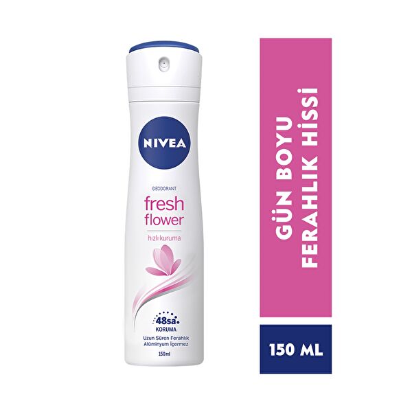 Kadın Sprey Deodorant Fresh Flower 150 Ml Kadın Sprey Deodorant Fresh Flower 150 Ml