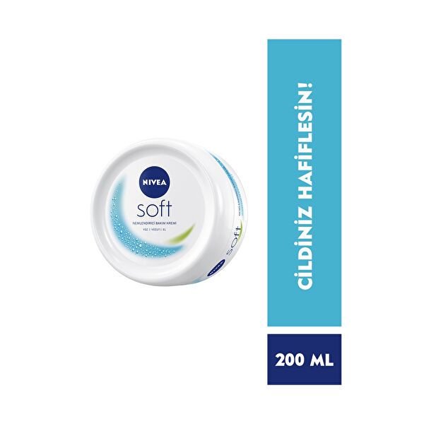 Nivea Soft Ne Mlendirici Bakım Kremi 200 Ml Nivea Soft Ne Mlendirici Bakım Kremi 200 Ml
