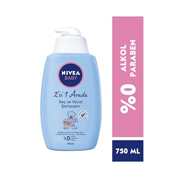 Nivea Baby Saç Ve Vücut Şampuanı 750 Ml