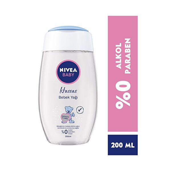 Nivea Bebek Yağı 200 Ml Nivea Bebek Yağı 200 Ml