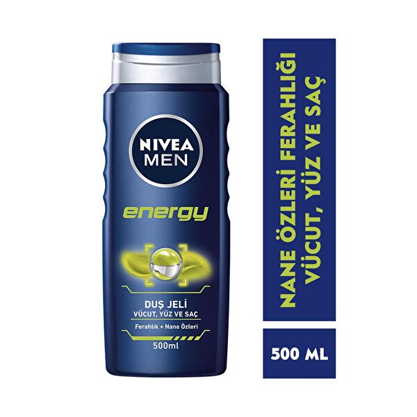 Nivea Men Saç & Yüz ve Vücut Jeli Nivea Men Saç & Yüz ve Vücut Jeli