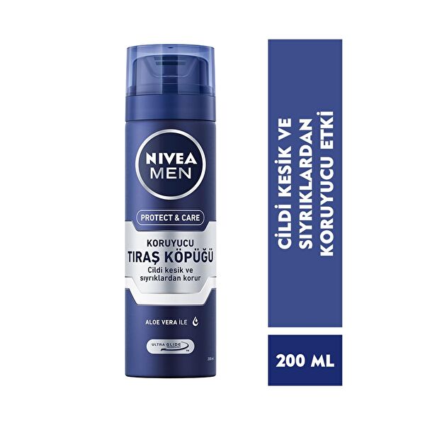 Nivea Protect & Care Koruyucu Tıraş Köpüğü Nivea Protect & Care Koruyucu Tıraş Köpüğü