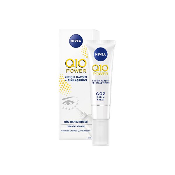 Nivea Q10 Kırışık Karşıtı Göz Bakım Kremi Nivea Q10 Kırışık Karşıtı Göz Bakım Kremi