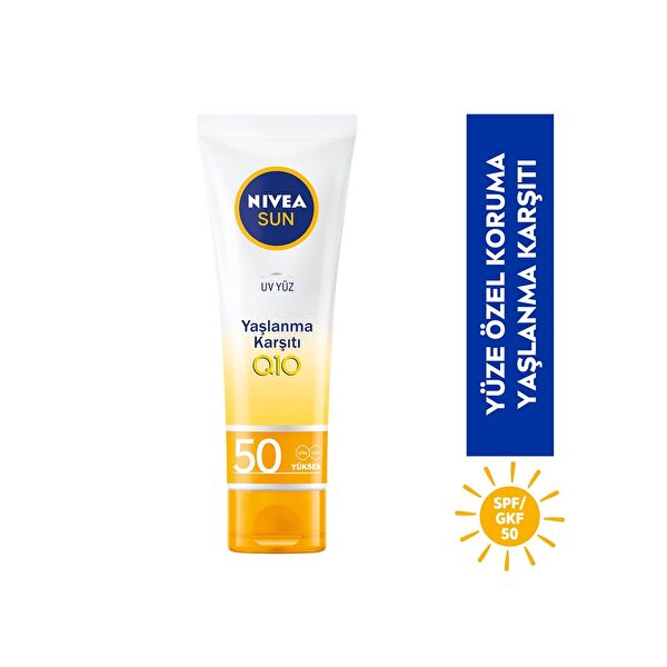 Nivea Nsun Yüz Koruma Yaşlanma&Leke Karşıtı Gkf 50+ Nivea Nsun Yüz Koruma Yaşlanma&Leke Karşıtı Gkf 50+