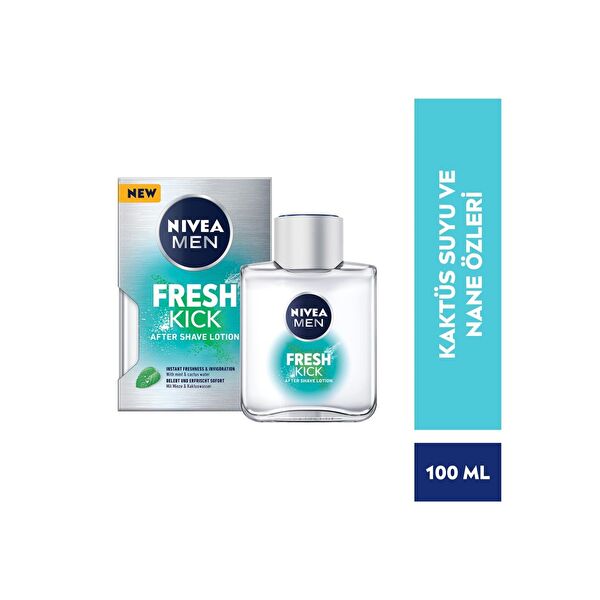 Nivea Men Fresh Kick Tıraş Sonrası Losyon Nivea Men Fresh Kick Tıraş Sonrası Losyon
