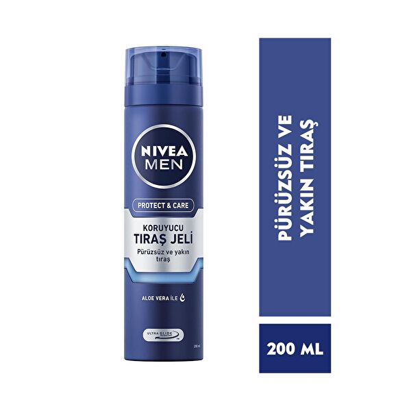 Nivea Protect & Care Tıraş Jeli 200 Ml Nivea Protect & Care Tıraş Jeli 200 Ml