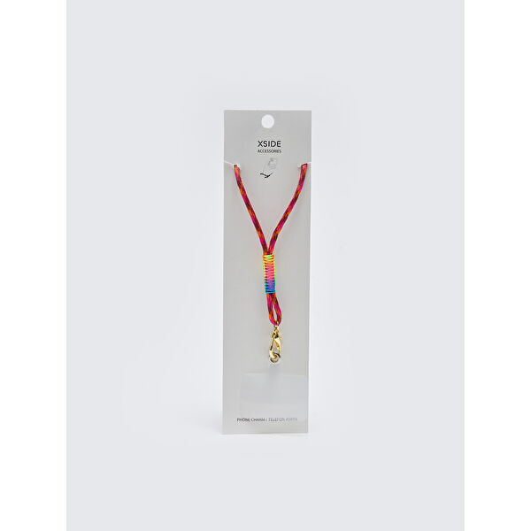 Renkli İpli Telefon Askısı Renkli İpli Telefon Askısı