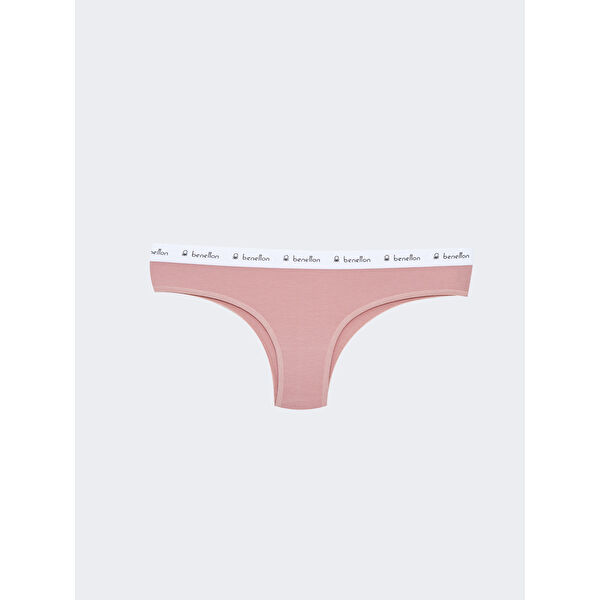 Benetton Yazı Baskılı Brazilian Kadın Külot Benetton Yazı Baskılı Brazilian Kadın Külot
