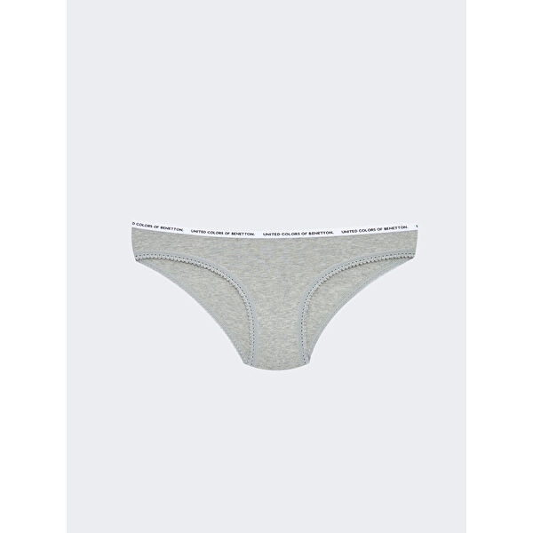 Benetton Yazı Baskılı Klasik Kadın Külot Benetton Yazı Baskılı Klasik Kadın Külot