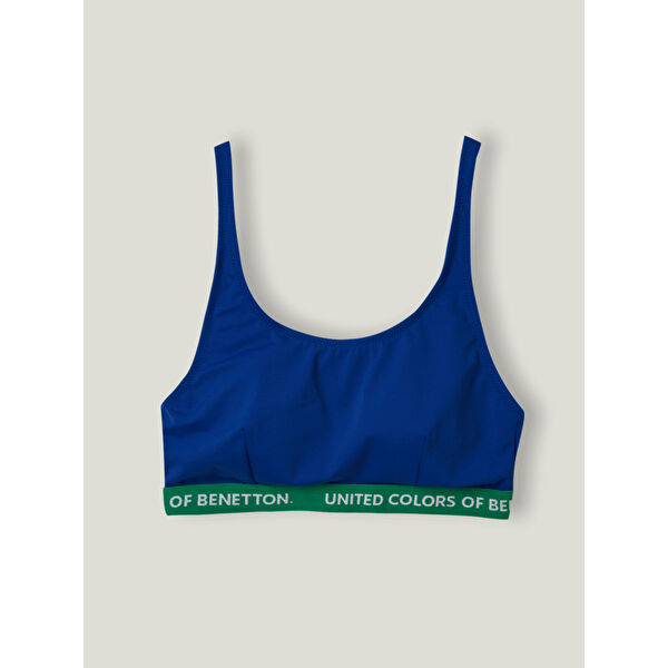 Benetton Yazı Baskılı Kadın Bikini Takım Benetton Yazı Baskılı Kadın Bikini Takım