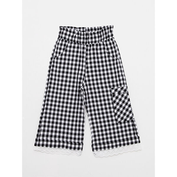 Beli Lastikli Kız Çocuk Capri