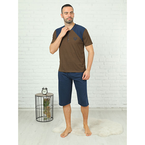 Standart Kalıp Erkek Pijama Alt Şort