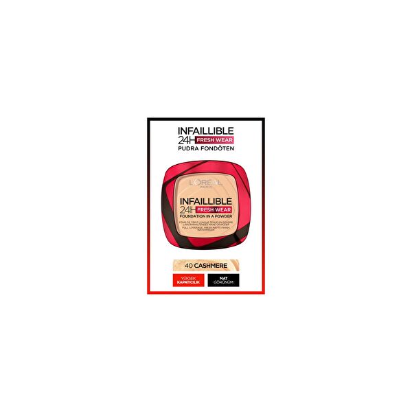 L'Oréal Paris Lpmu Pudra Infaıllıbe Com 40 Co9Gr 260 L'Oréal Paris Lpmu Pudra Infaıllıbe Com 40 Co9Gr 260