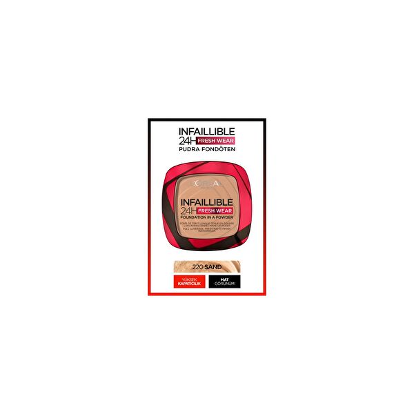 L'Oréal Paris Lpmu Pudra Infaıllıbe Com 220 Co9Gr 260 L'Oréal Paris Lpmu Pudra Infaıllıbe Com 220 Co9Gr 260