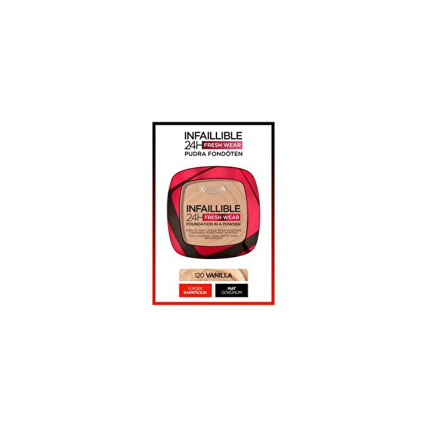 L'Oréal Paris Lpmu Pudra Infaıllıbe Com 120 Co9Gr 260 L'Oréal Paris Lpmu Pudra Infaıllıbe Com 120 Co9Gr 260