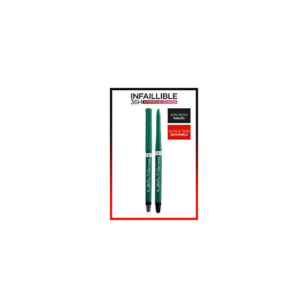 L'Oréal Paris Lpmu Inf Gel Auto Lıner Emerald Gree 260 L'Oréal Paris Lpmu Inf Gel Auto Lıner Emerald Gree 260