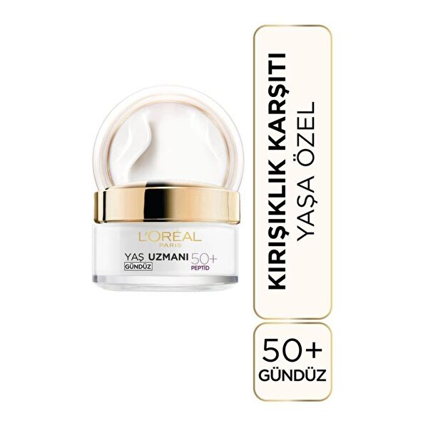 Loreal Paris Yaş Uzmanı 50+ Kırışıklık Karşıtı Yenileyici Gündüz Kremi Loreal Paris Yaş Uzmanı 50+ Kırışıklık Karşıtı Yenileyici Gündüz Kremi