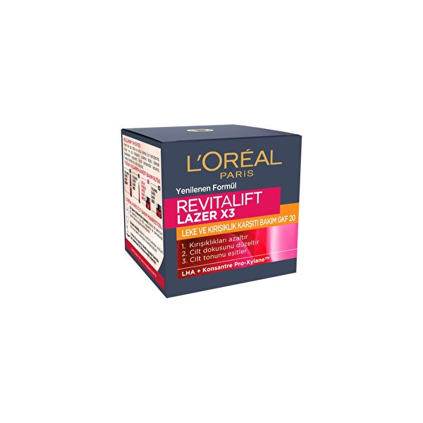 L'Oréal Paris D. Exp.Revıtalıft Laser Leke Spf25 L'Oréal Paris D. Exp.Revıtalıft Laser Leke Spf25