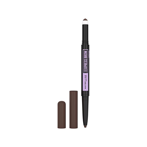Maybelline New York Express Brow Satin Duo Çift Taraflı Kaş Kalemi 04 Koyu Ton Maybelline New York Express Brow Satin Duo Çift Taraflı Kaş Kalemi 04 Koyu Ton