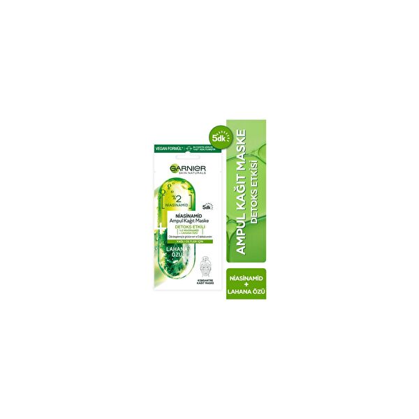 Garnier Maske Ampul Nıacınamıde Detoks Etki Garnier Maske Ampul Nıacınamıde Detoks Etki