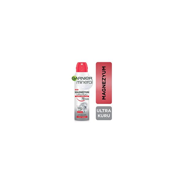 Garnier Mınerals Deo Sprey Magnezyum Garnier Mınerals Deo Sprey Magnezyum