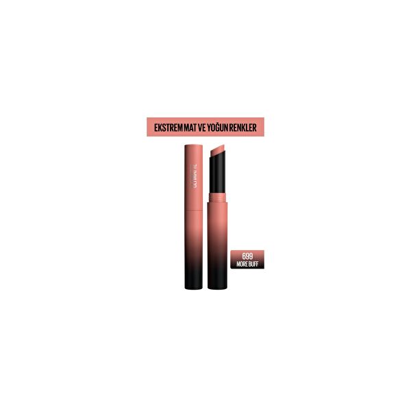 L’Oréal Paris Color Sensational Ultimatte Mat Ruj- 699 More Buff Nude L’Oréal Paris Color Sensational Ultimatte Mat Ruj- 699 More Buff Nude