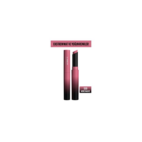 L’Oréal Paris Color Sensational Ultimatte Mat Ruj- 599 More Mauve Pembe L’Oréal Paris Color Sensational Ultimatte Mat Ruj- 599 More Mauve Pembe