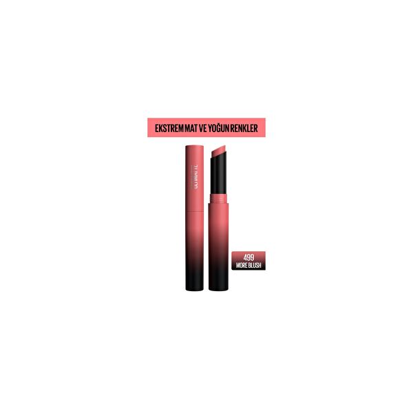 L’Oréal Paris Color Sensational Ultimatte Mat Ruj- 499 More Blush Pembe L’Oréal Paris Color Sensational Ultimatte Mat Ruj- 499 More Blush Pembe