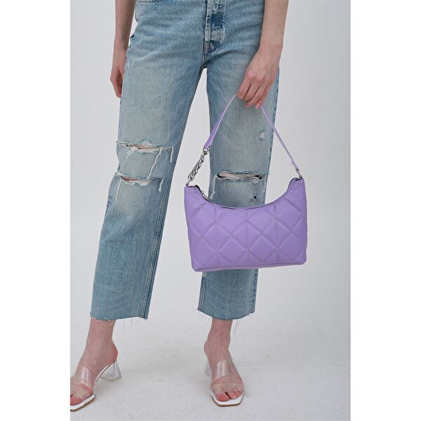 Madamra Zincirli Kapitone Kadın Omuz Çantası