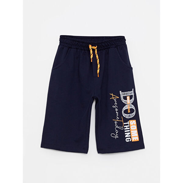 Breeze Beli Lastikli Baskılı Erkek Çocuk Şort