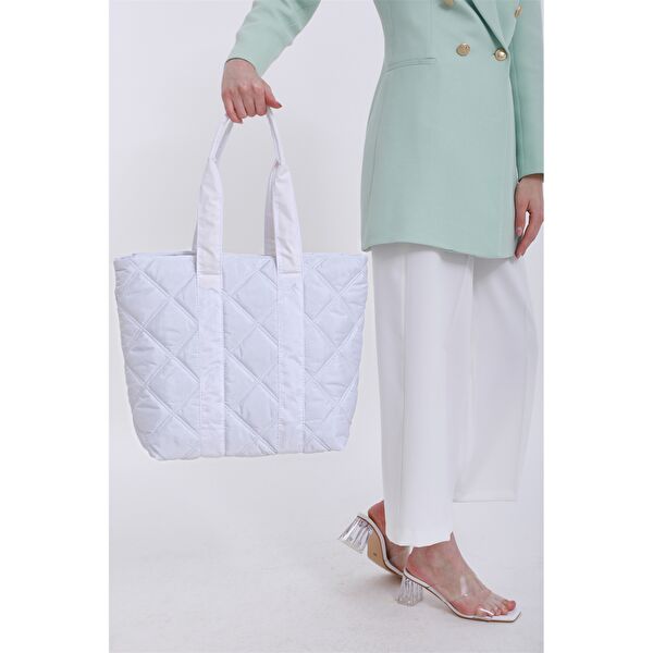 MADAMRA Kapitoneli Kadın Omuz Çantası